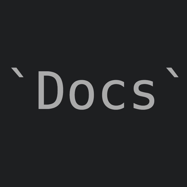 Telegram channel "DocOps" — @docops — TGStat