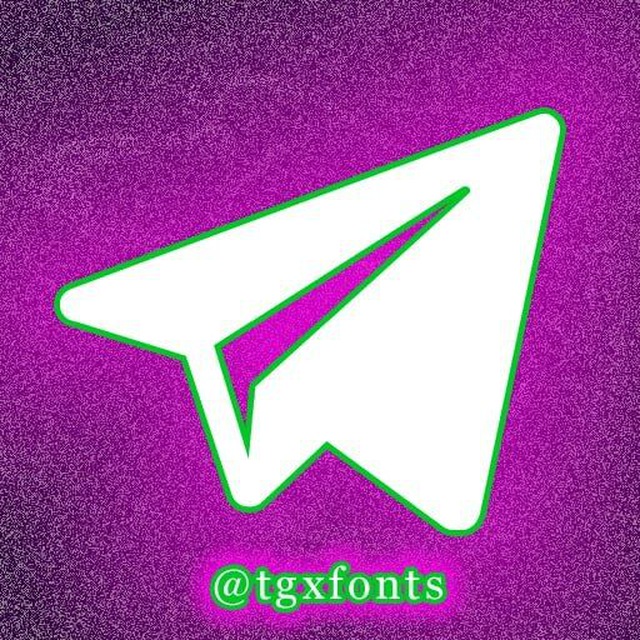 Telegram channel "Telegram X Fonts Mods" — @tgxfonts — TGStat
